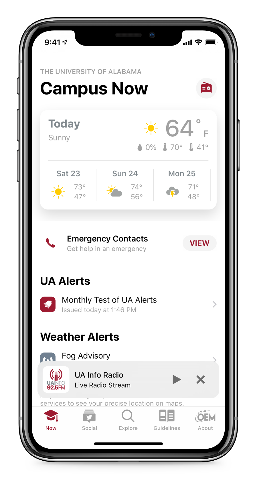 UA Safety App – ready.ua.edu | The University of Alabama