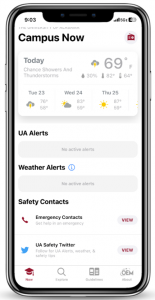 UA Safety App | Emergency Management